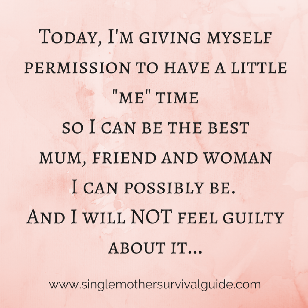How to get me-time as a single mother - Single Mother Survival Guide