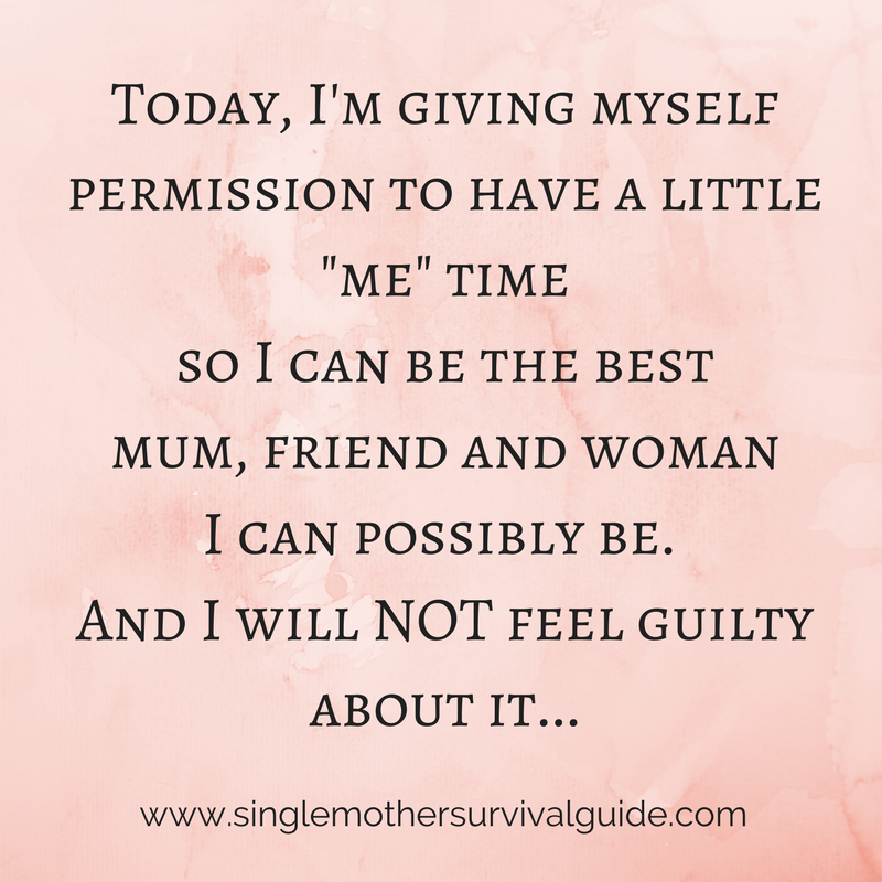 How to get me-time as a single mother - Single Mother Survival Guide